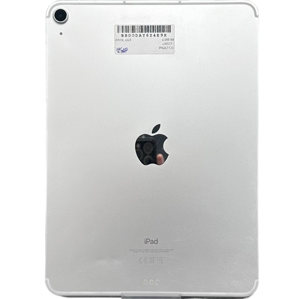 Used Apple iPad Air 4th Gen (A2072, 64GB, Silver) - 95% Battery - Own4Less